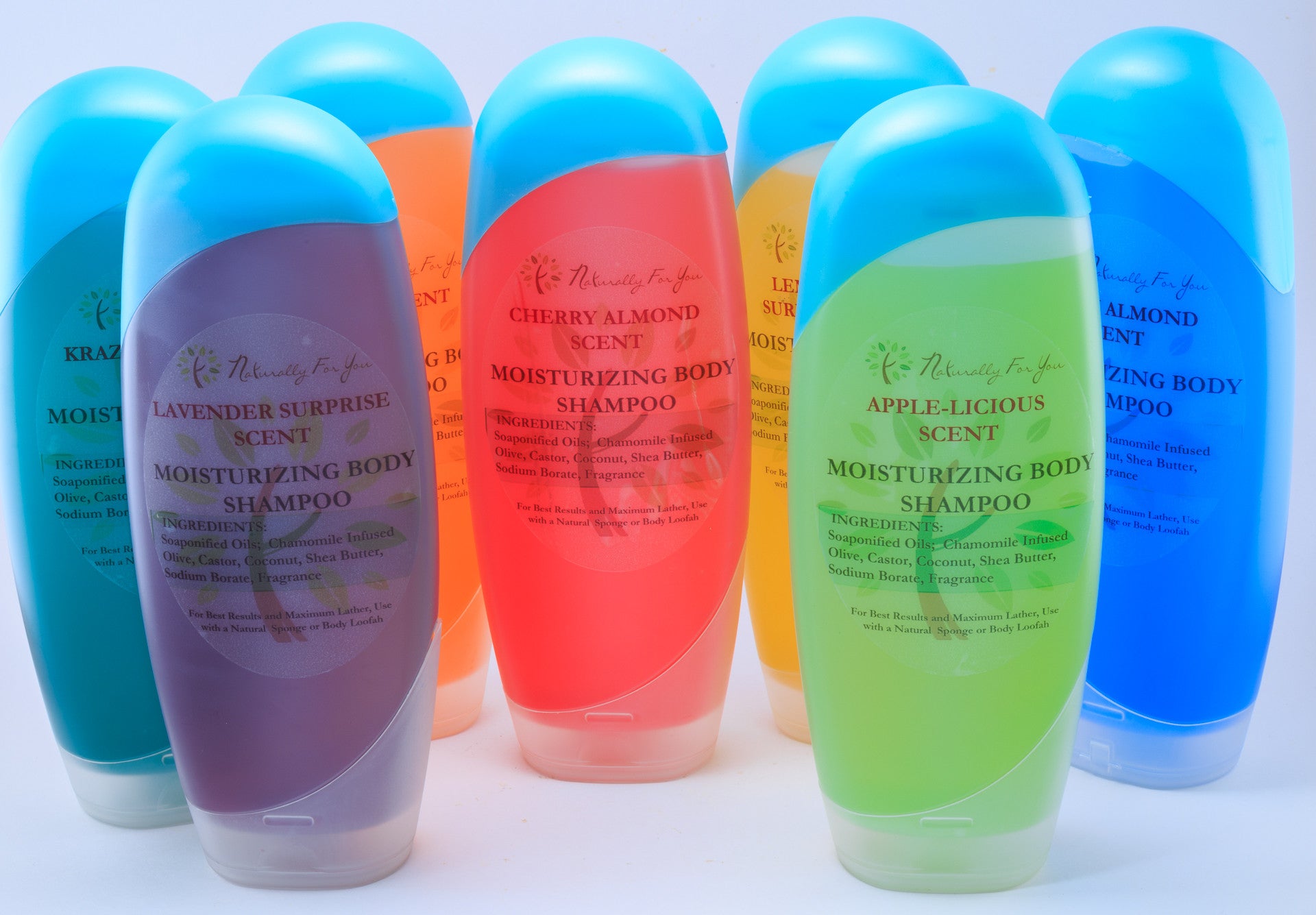 Natural Body Shampoos – Naturally For You Bath and Body